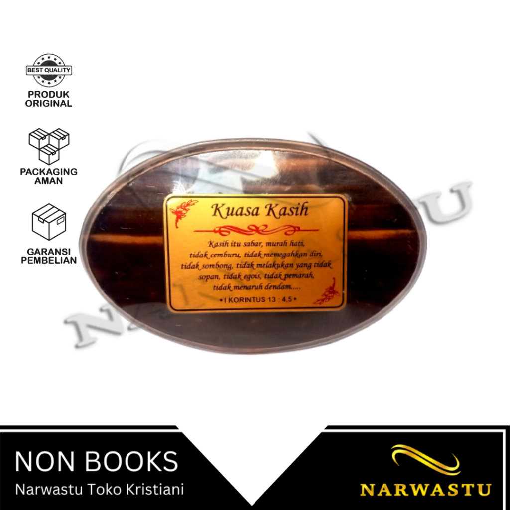 Jual NARWASTU - Hiasan Dinding Rohani Tulisan Ayat Alkitab - KRN033 ...