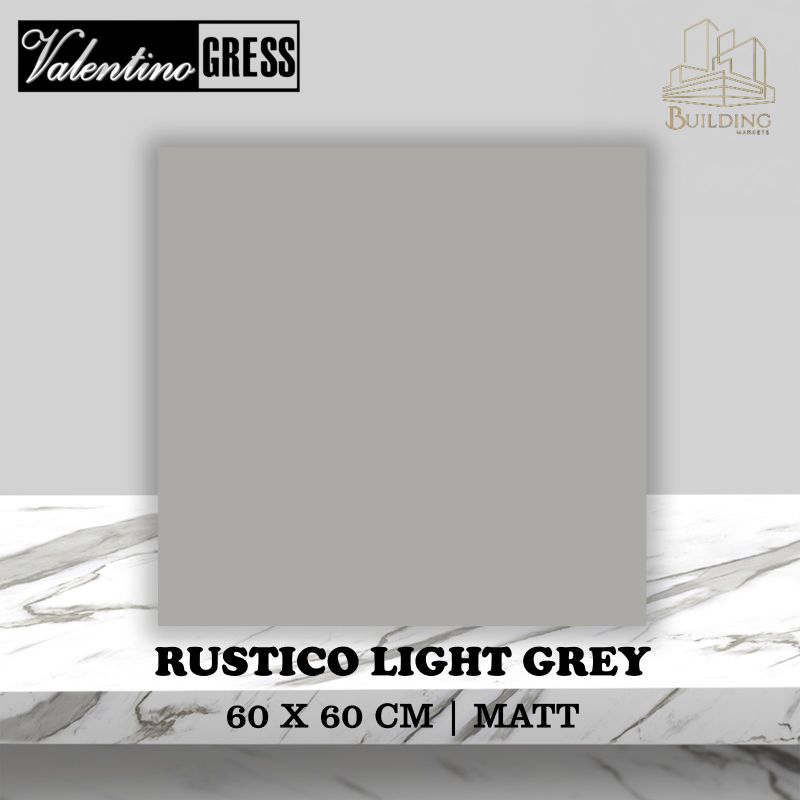 Jual Granite Lantai 60x60 RUSTICO LIGHT GREY/MATT/STONE/CARPORT ...