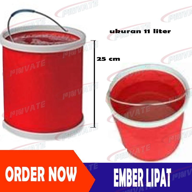 Jual Ember lipat / ember portable 11 liter | Shopee Indonesia