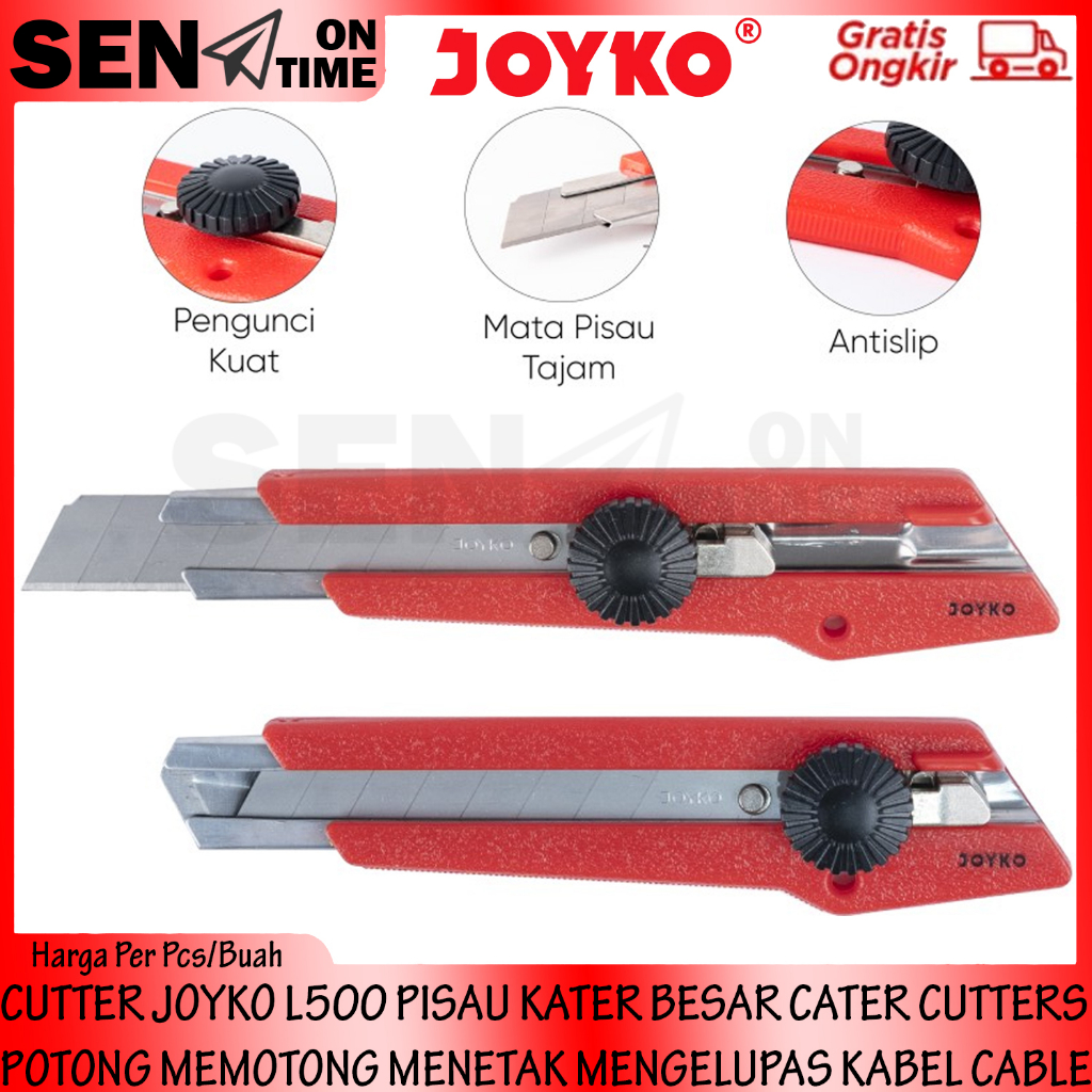 Jual CATER CUTTERS CUTTER JOYKO L500 PISAU KATER BESAR POTONG MEMOTONG ...