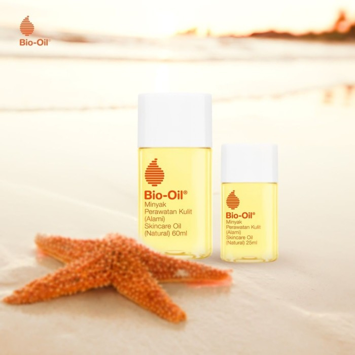 Jual BIO OIL NATURAL KUNING UKURAN 60ML / 25ML | Shopee Indonesia