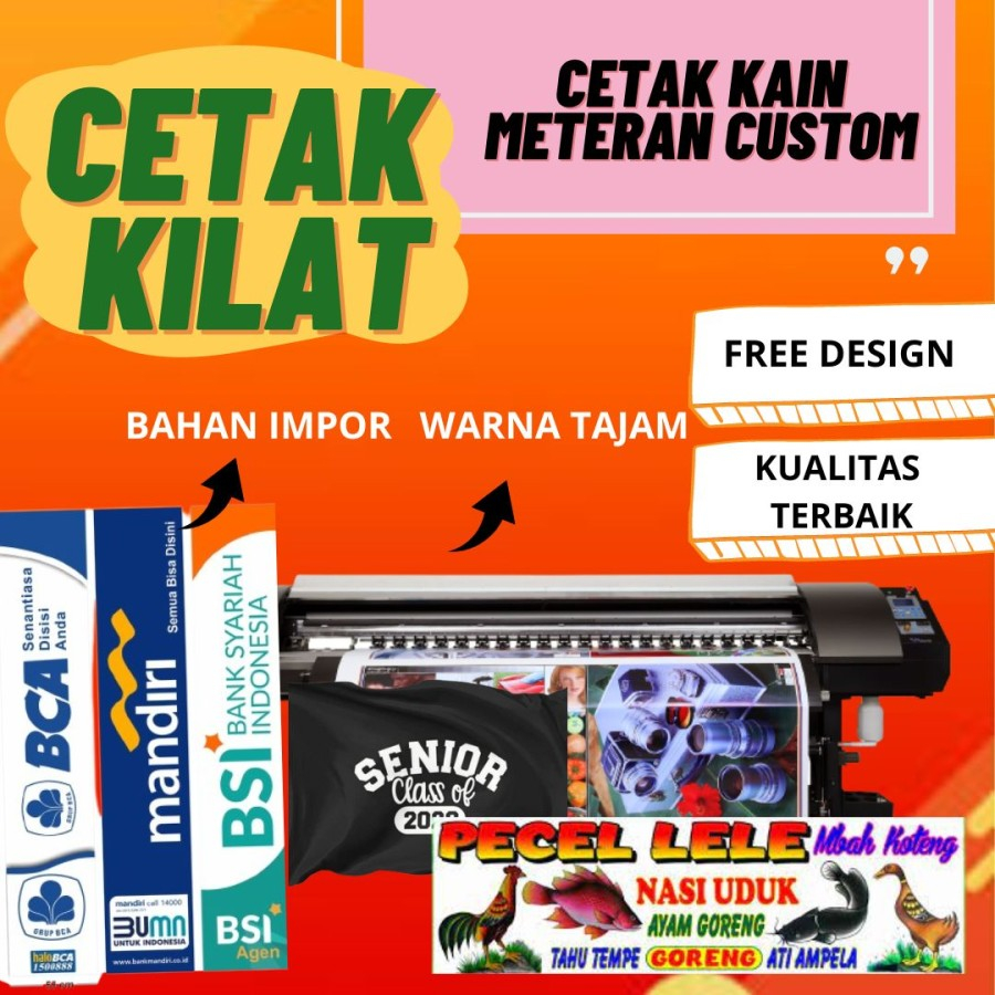 Jual OPEN PO 10.10 CETAK KAIN & CETAK STICKER DISERBA MURAH | Shopee ...