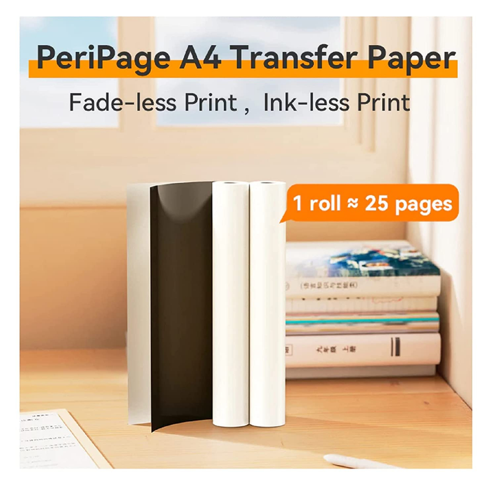 Jual PERIPAGE A4 THERMAL PAPER FOLDED ROLLED Quick Dry Long Storage ...
