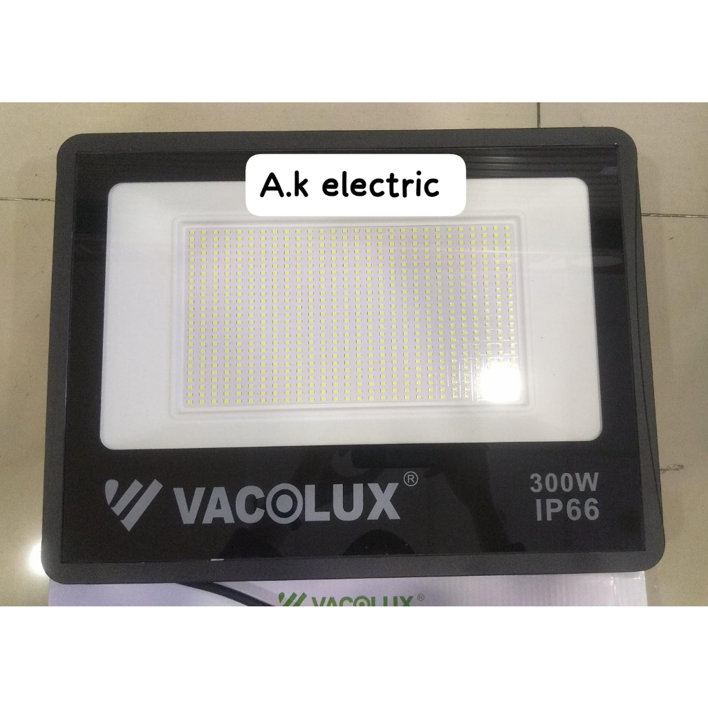 Jual Lampu Sorot LED 300 watt VACOLUX / Flood Light 300w | Shopee Indonesia