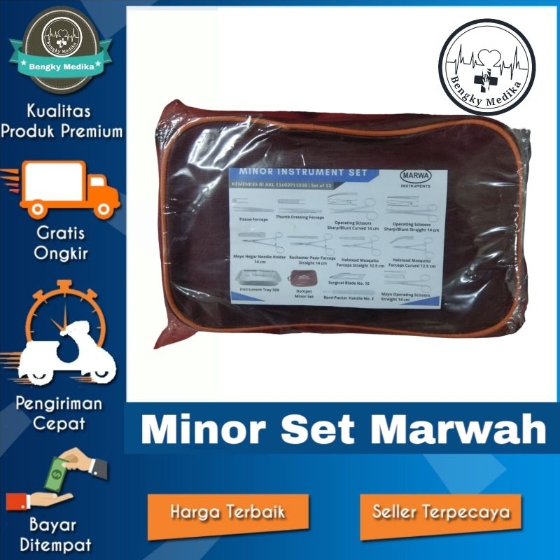 Jual Minor Set Marwah Alat Bedah Minor Set Marwah | Shopee Indonesia