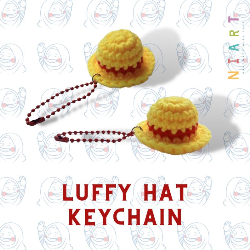 Jual Luffy Hat Keychain (niart.craft) | Shopee Indonesia