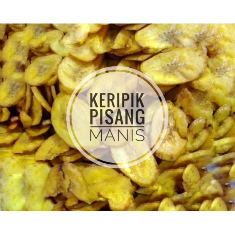 Jual Pisang Manis Koin Renyah 500gram | Shopee Indonesia