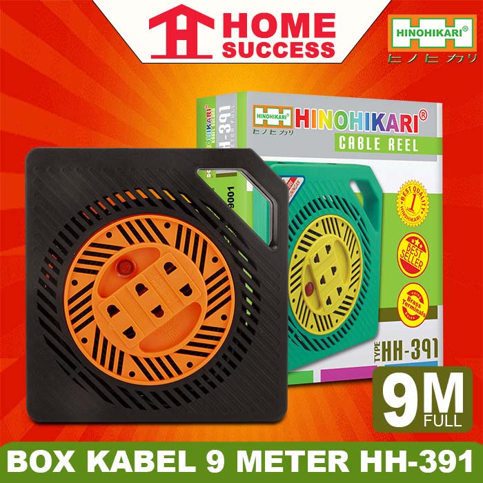 Jual KABEL ROLL HINOHIKARI 9 METER HH-391 , KABEL GULUNG 9 METER FULL SNI | Shopee Indonesia