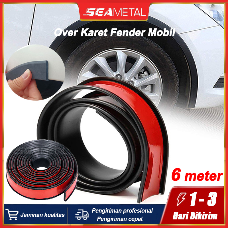Jual SEAMETAL Karet Pelindung Fender Mobil List Fender Mobil Roda Alis ...