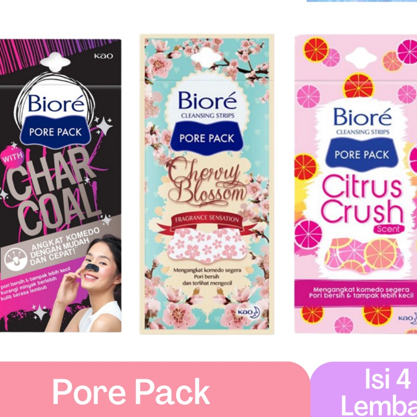 Jual Biore Pore Pack Angkat Komedo Dengan Mudah Dan Cepat Per Pcs ...