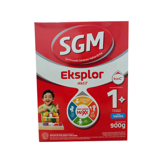 Jual SGM Eksplor 1 Plus Vanila 900g (per Pcs) | Shopee Indonesia