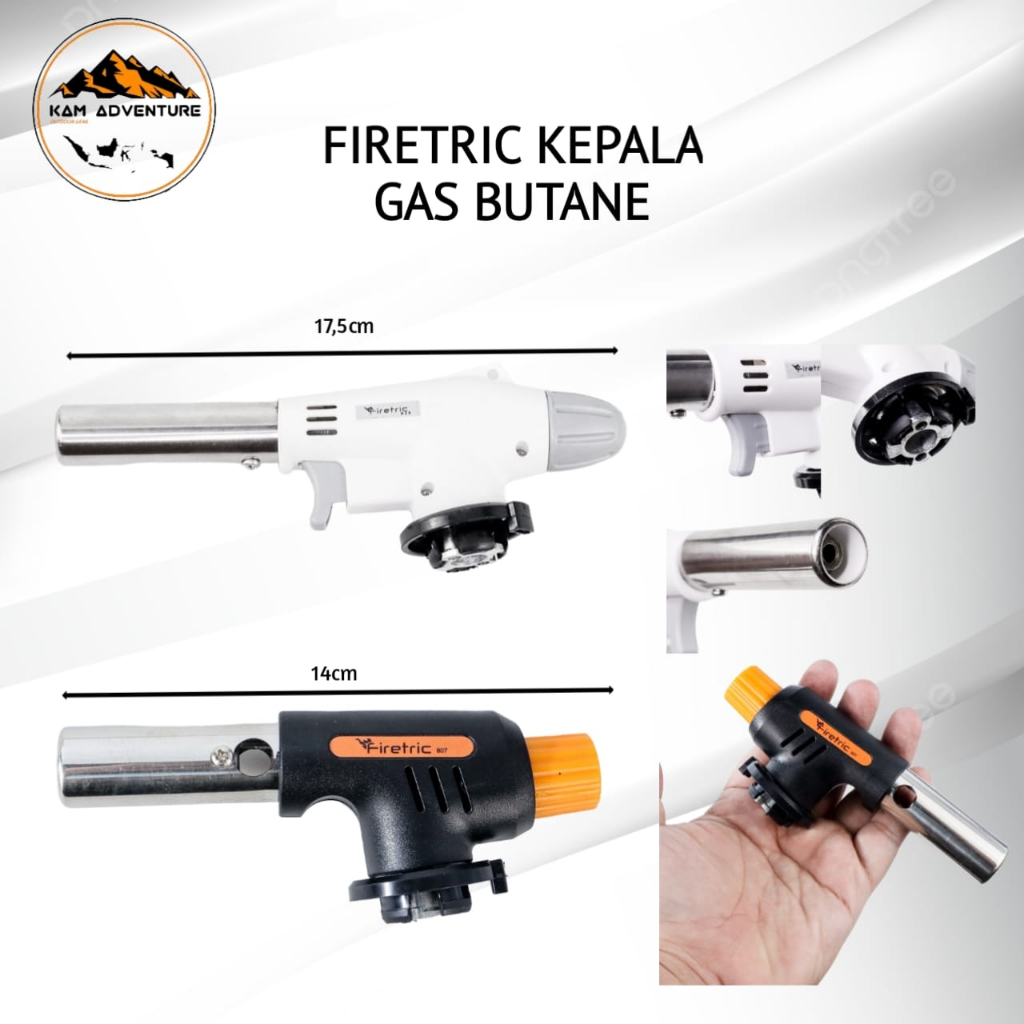 Jual firetric portable gas torch butane flame gun - 920 - kepala gas torch bbq Blow torch flame ...