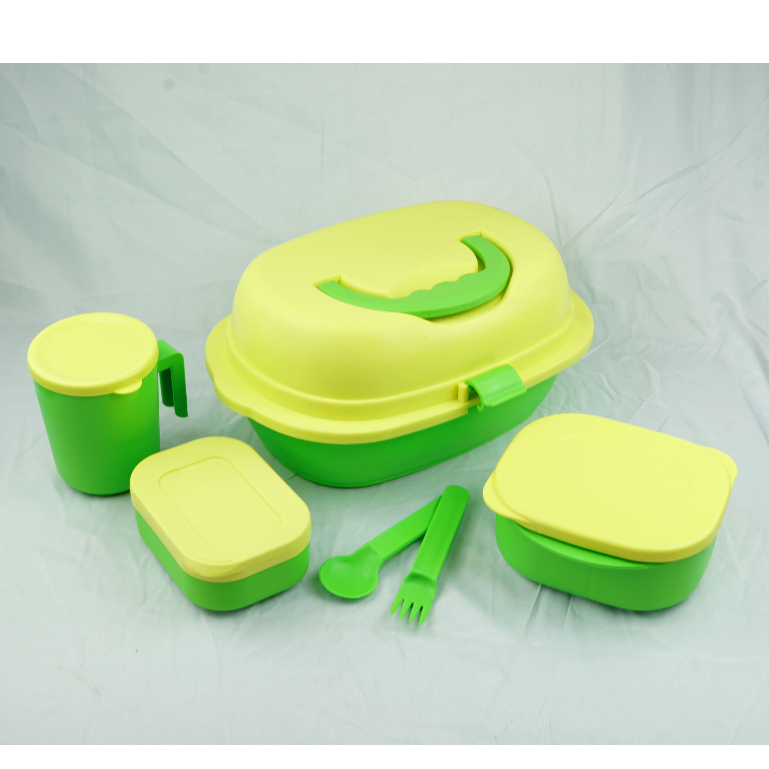 Jual CARIN WARE HAPPY BOX HIJAU KUNING | Shopee Indonesia