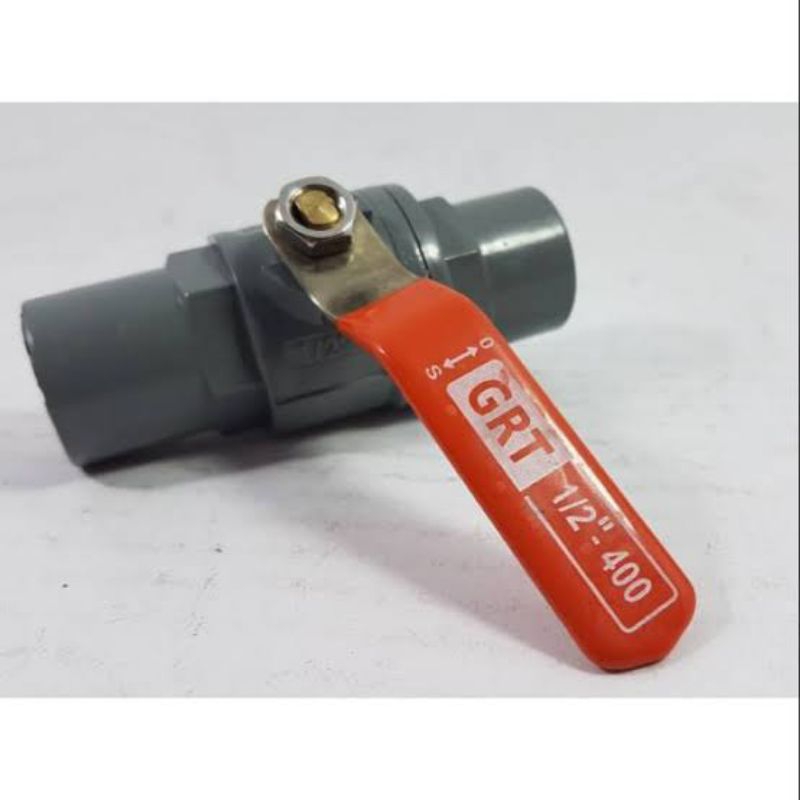 Jual Stop kran pipa / Ballvalve PVC Gagang besi | Shopee Indonesia