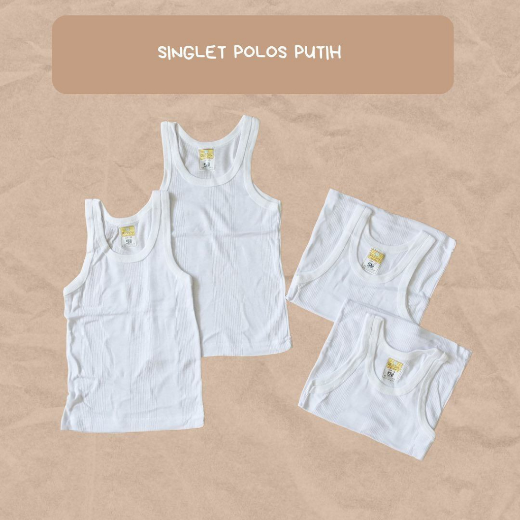Jual ☘️Bebikita☘️Singlet Anak Ridges Putih Polos / Singlet Ridges anak ... Jual ☘️Bebikita☘️Singlet Anak Ridges Putih Polos / Singlet Ridges anak ...