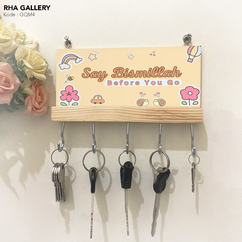 Jual tempat gantungan kunci rak hias dinding gantungan kunci Dekorasi ...