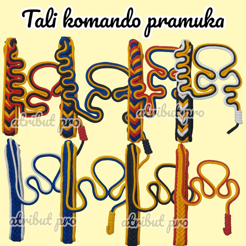 Jual Tali Komando pramuka / talikur peluit komando taruna /Tali kur ...