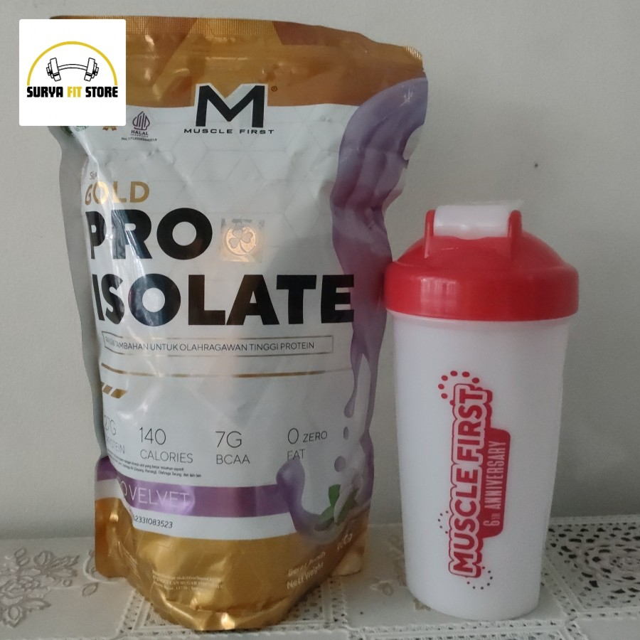Jual Muscle First M1 Gold Pro Isolate Whey Protein Isolate 2lbs - Rasa ...