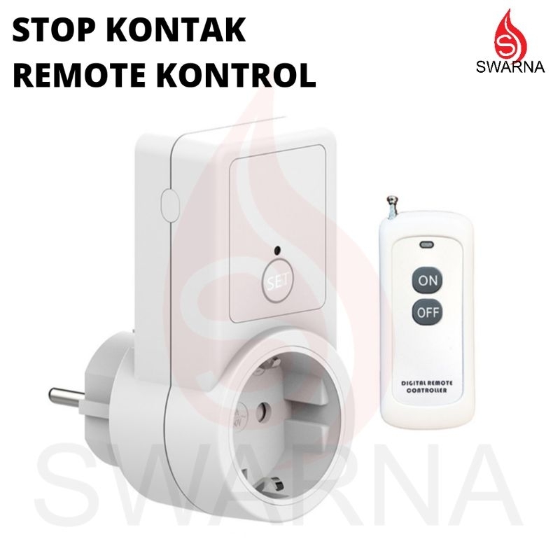 Jual Stop Kontak Listrik Otomatis Remote Kontrol / Control On/Off ...