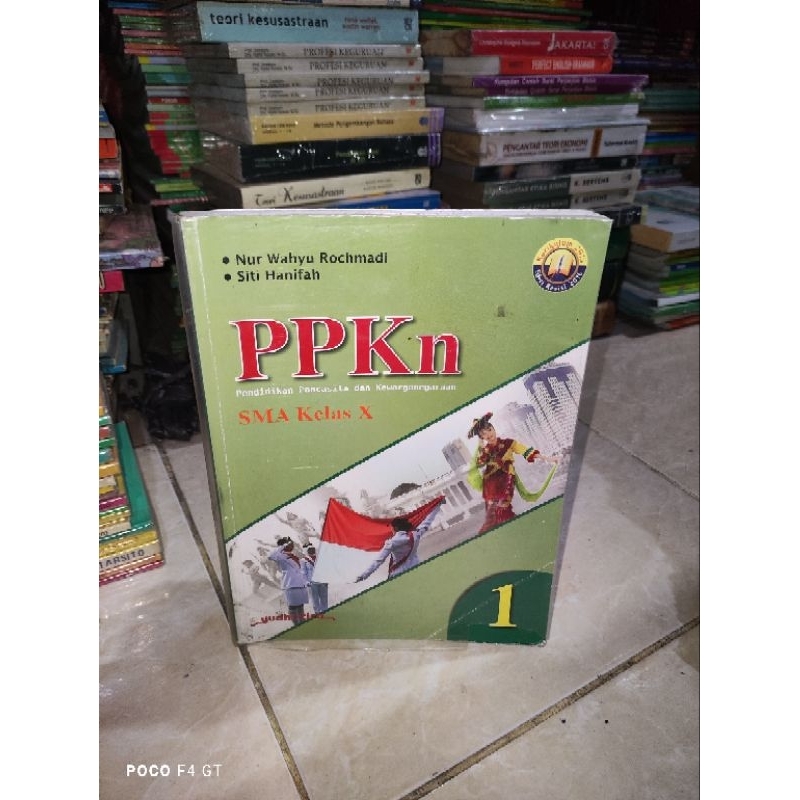 Jual BUKU PPKN 1 PENDIDIKAN PANCASILA DAN KEWARGANEGARAAN SMA KLS 10 ...