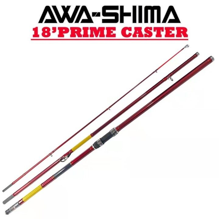 Jual Rod SURF AWA-SHIMA 18 PRIME CASTER 420cm (Line Test 20-50lbs ...