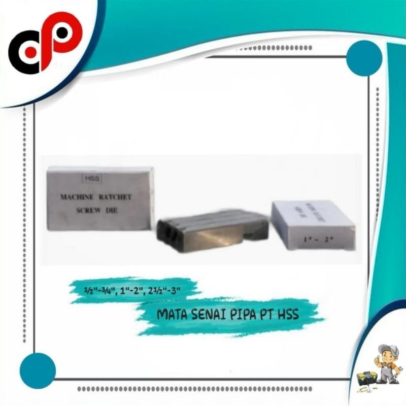 Jual Mata Senai Pipa PT HSS (1/2" - 3/4" , 1" - 2" , 2½" - 3") | Shopee ...