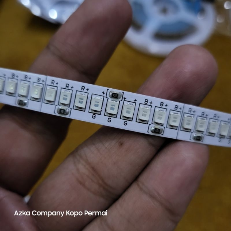 Jual [50cm] Led strip High Brightness RGB 240L/m 4pin | Shopee Indonesia