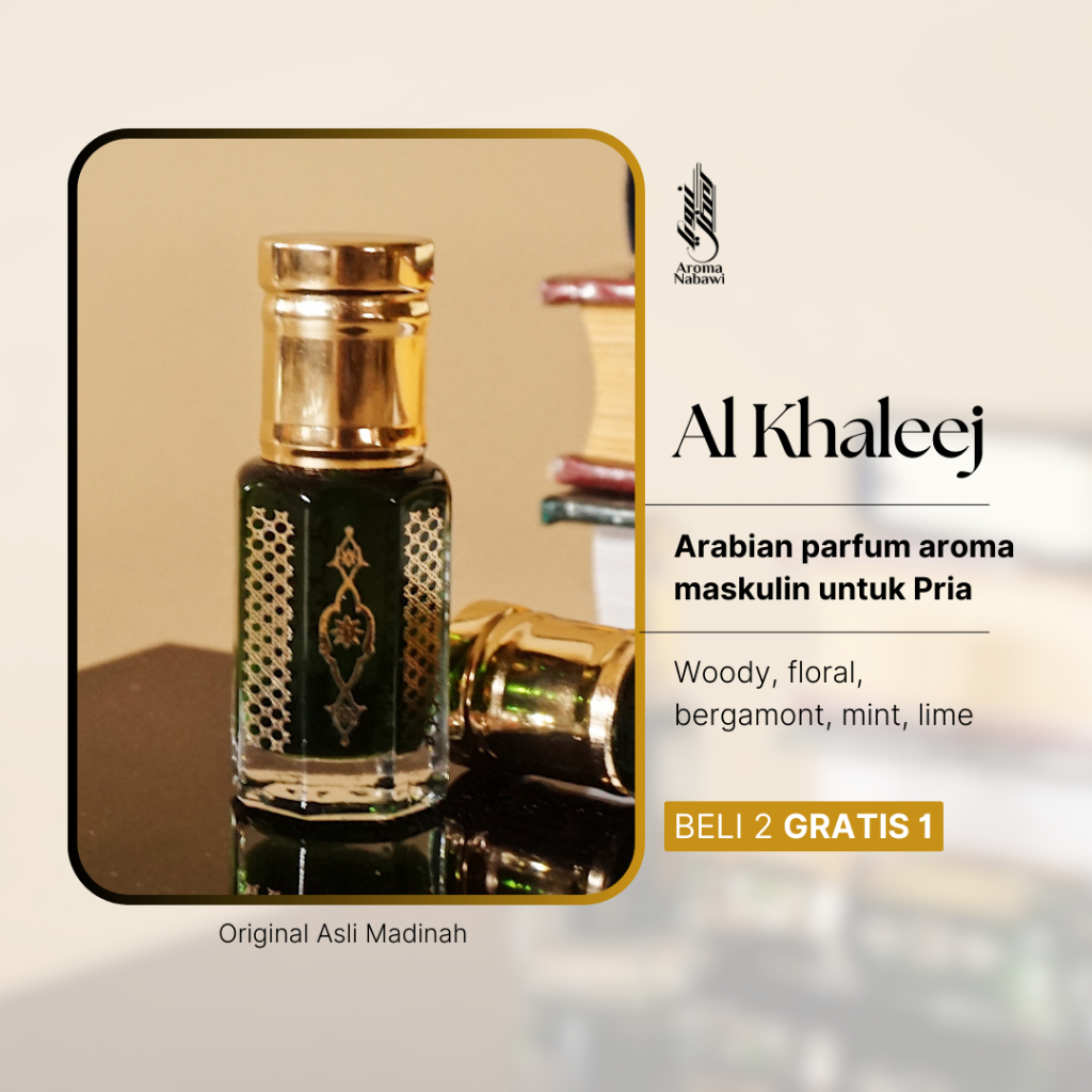 Jual Parfum AL KHALEEJ original asli parfum Mekkah | Shopee Indonesia