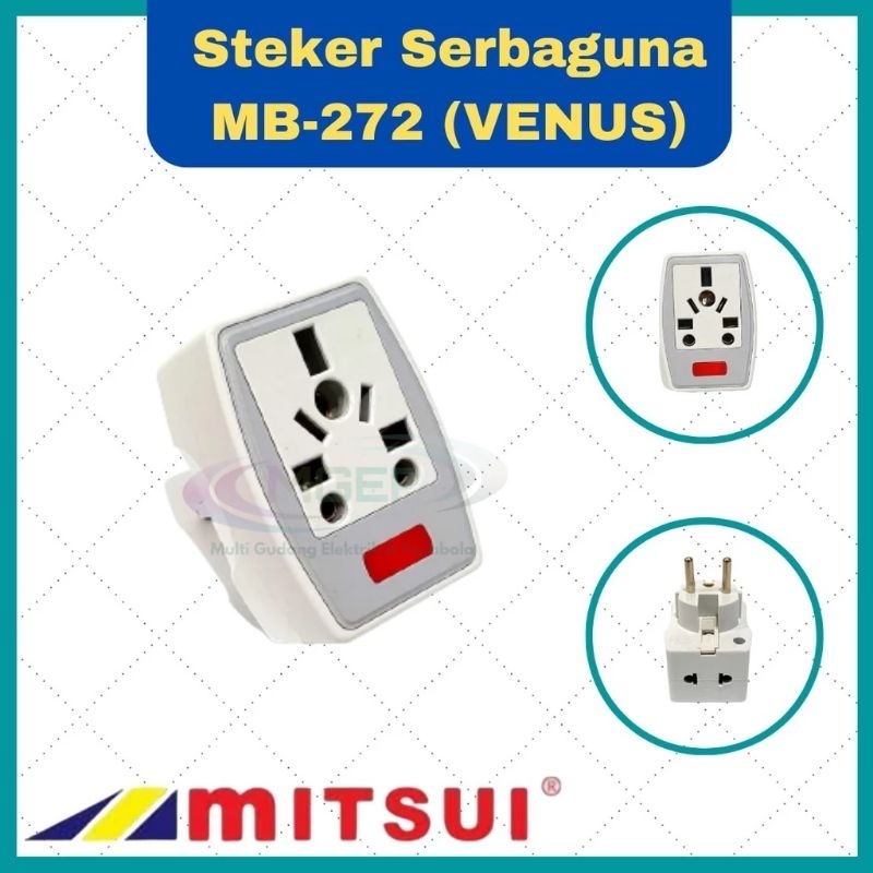 Jual steker T Multi / steker T serbaguna / sambungan stop kontak ...