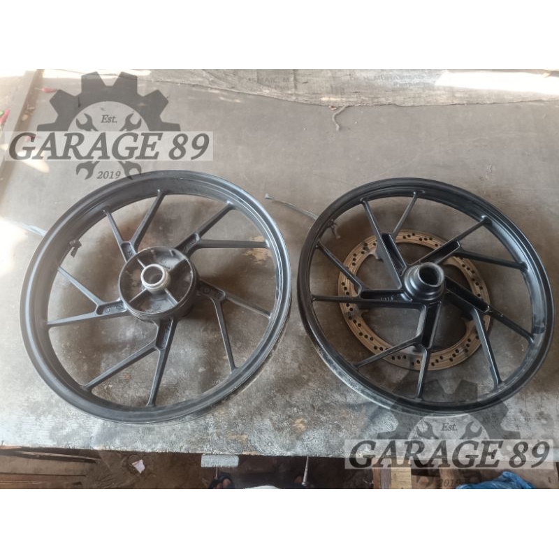 Jual Velg velk pelek velek racing standar depan belakang Suzuki satria ...