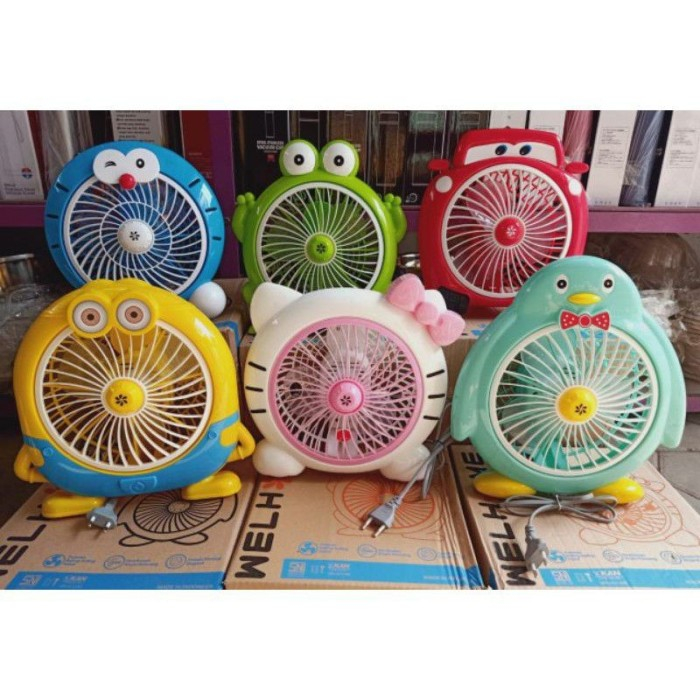 Jual ADVANCE BF08 Kipas Angin Karakter 8 Inch Kipas Duduk Lucu BF-08 8 ...