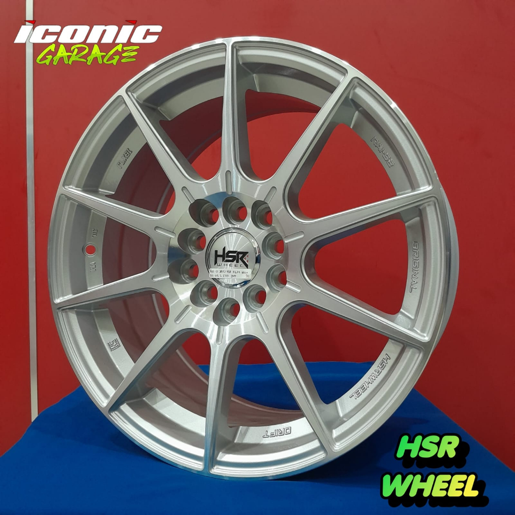 Jual velg racing mobil hsr rai-s2 ring16 untuk innova, new baleno, rush ...
