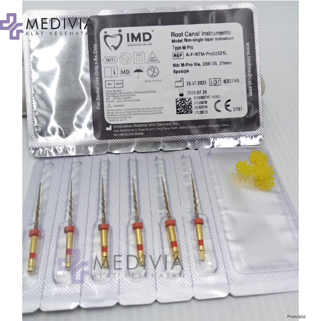 Jual Protaper rotary files/ M pro 3 file system/ file endomotor rotary ...