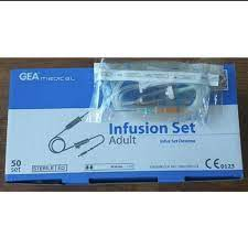 Jual GEA INFUS SET DEWASA SELANG INFUS DEWASA PER BOX ISI 50 INFUSION ...