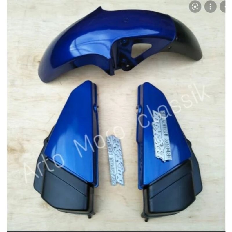 Jual SPAKBOR DEPAN SET BOK AKI TUTUP AKI RX KING NEW BAHAN TEBAL ...