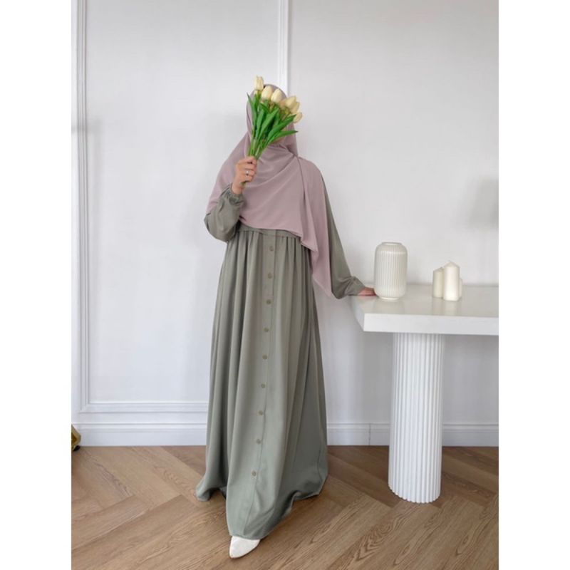 Jual Sabilla Dress by SabinabySelly (Clover, M) | Shopee Indonesia