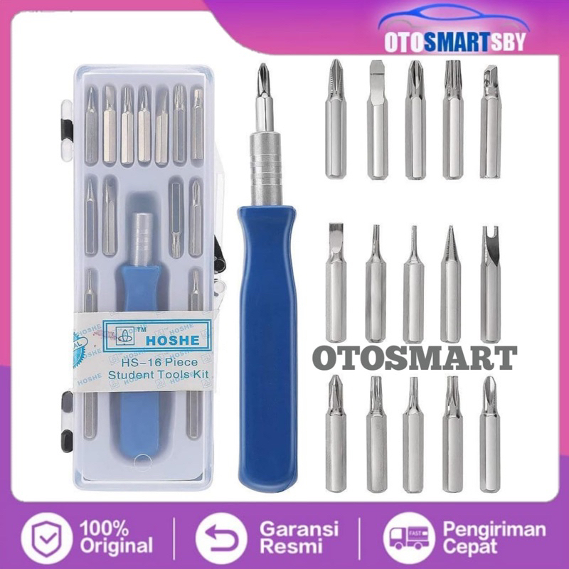 Jual Obeng Set 16 in 1 Obeng Service HP Laptop 16PCS | Shopee Indonesia