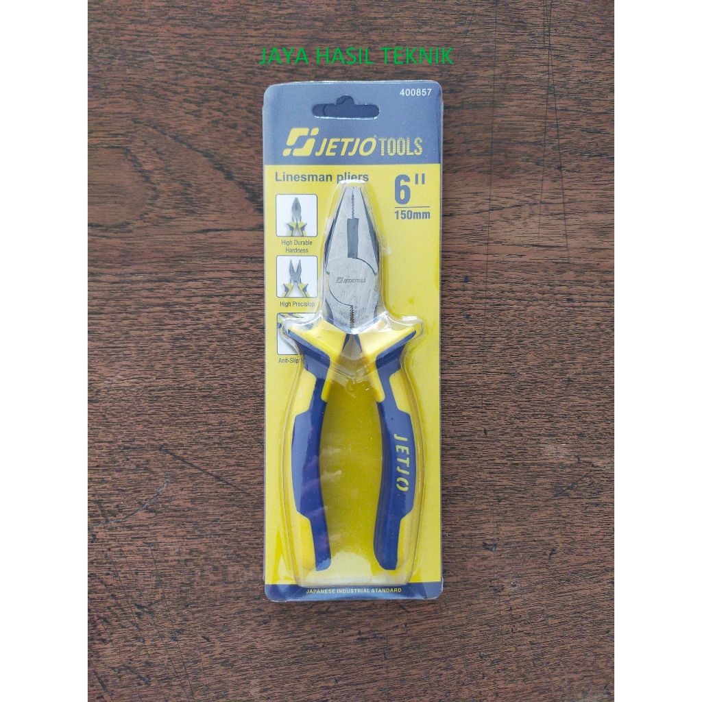 Jual Jetjo Tools Tang Kombinasi Linesman Pliers 6" | Shopee Indonesia