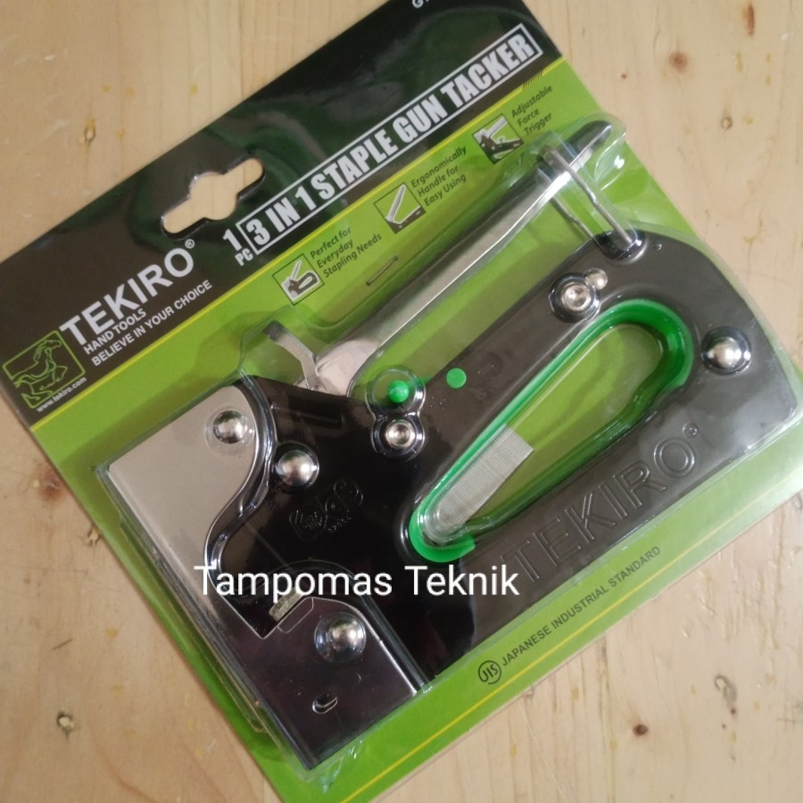Jual Steples Tembak Tekiro 3 Fungsi Staples Besar 6-14mm Staples Gun ...
