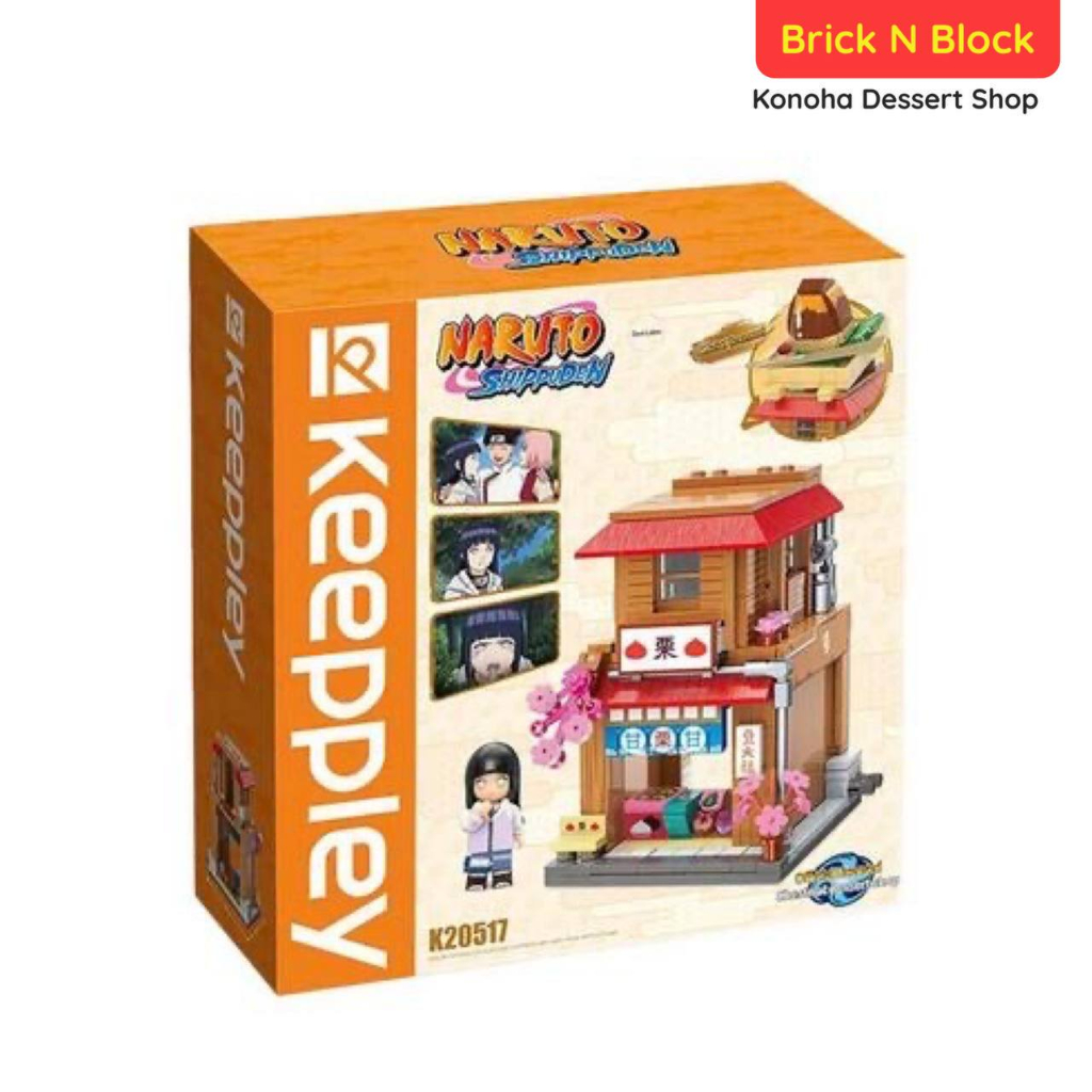 Jual Brick N Block - Keeppley Naruto Konoha BBQ Resto Mainan Building ...