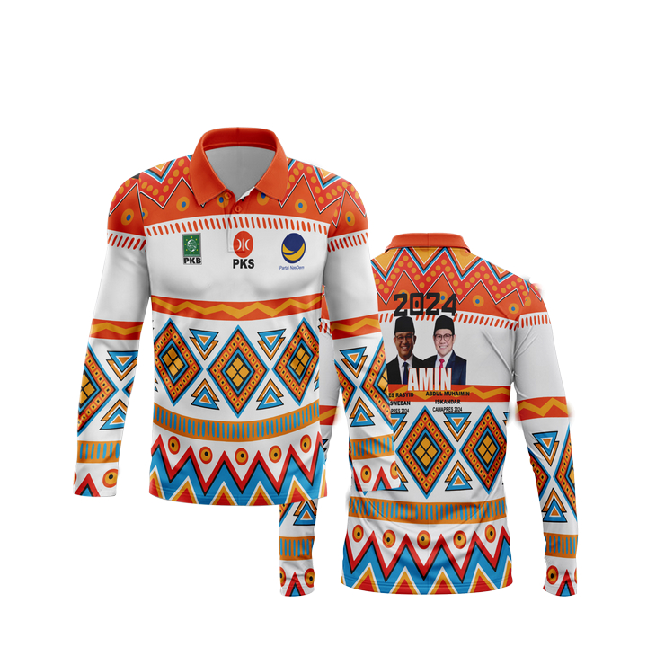 Jual baju kaos capress amin anies baswedan dan muhaimin cawapres 2024 ...