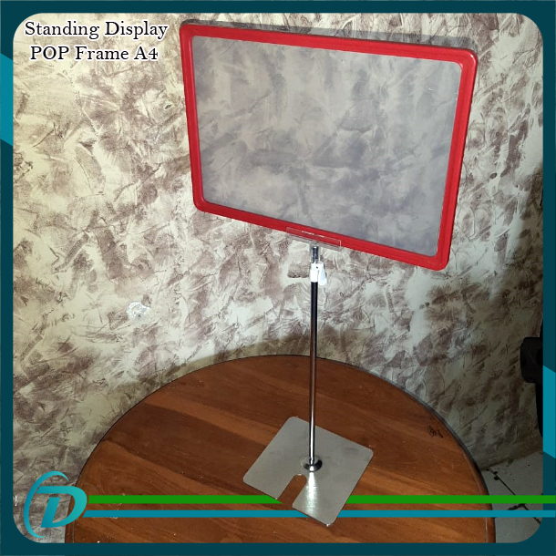 Jual Standing Display POP Frame A4 - Papan Promo | Shopee Indonesia