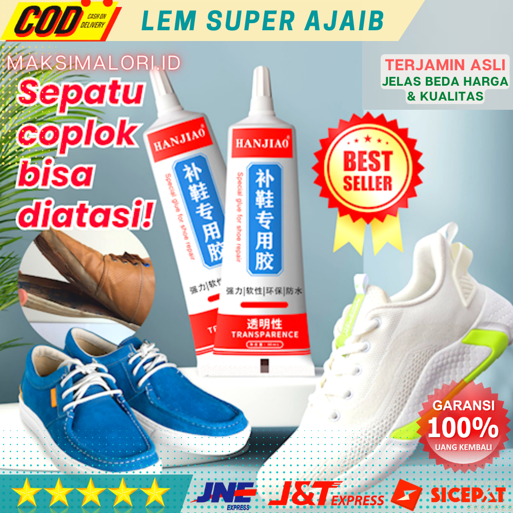 Jual Lem Sepatu Super Kuat Lem Sendal Lem Super Kuat Tahan Air Perekat ...