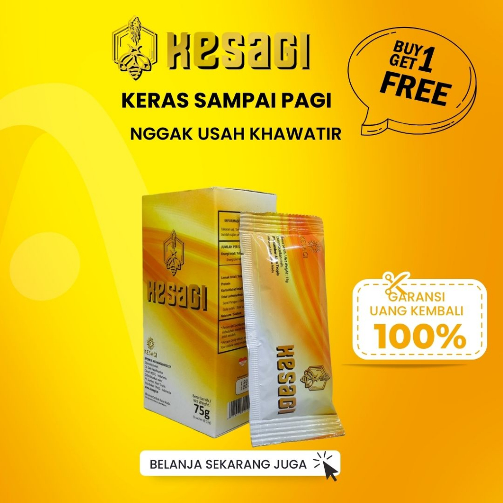 Jual KESAGI Atau KASOGI KASAGI KASEGI KESOGI 1 BOX 5 SACHET KEMASAN ...