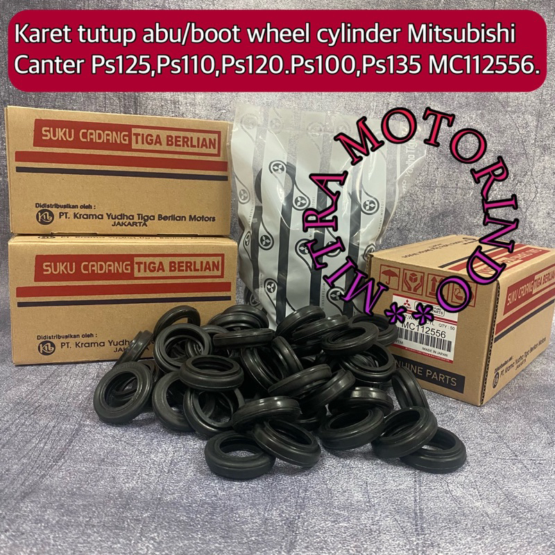 Jual KARET TUTUP ABU KARET WHEEL CYLINDER BOOT MITSUBISHI PS135/PS125/PS120/PS110/PS100 MC112556 ...
