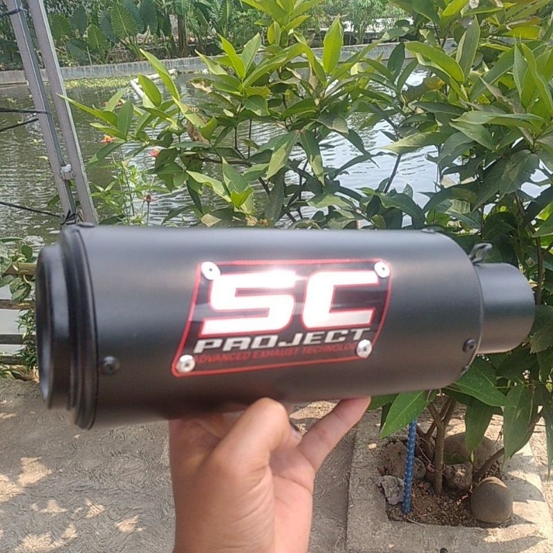Jual Silencer knalpot sc project inlet 2 inch 50mm | Shopee Indonesia