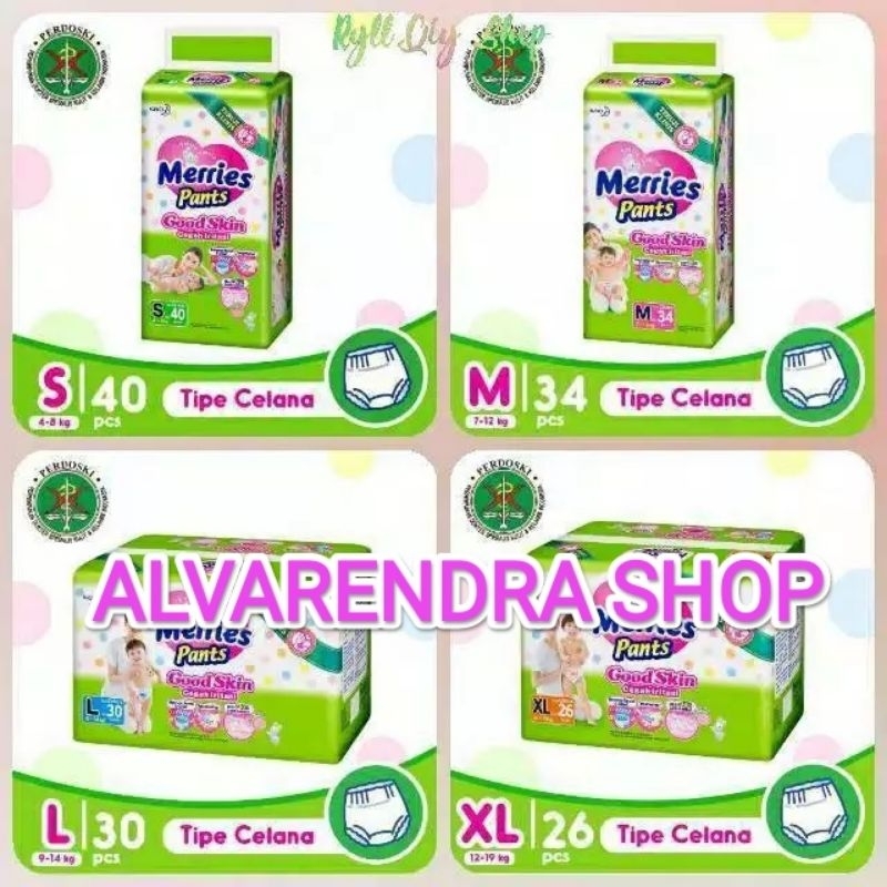 Jual ADY78 MERRIES PANTS GOOD SKIN NBS40 / M32 / L28 / XL26 / NBS 40 ...