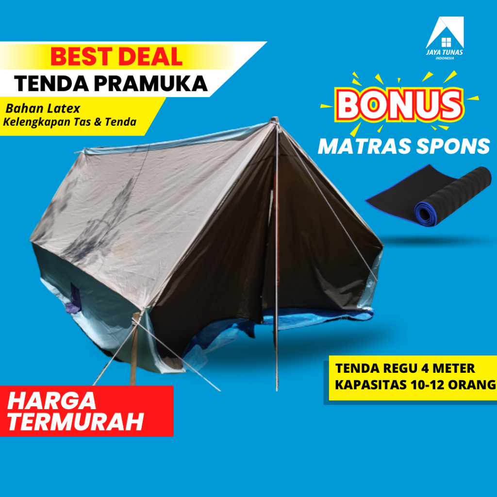 Jual Tenda Pramuka 3x4 - Tenda Pramuka Regu - Tenda kemah pramuka ...