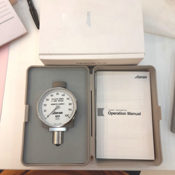 Jual Durometer Hardness Original Asker Type C1L Pengukur Kekerasan ...
