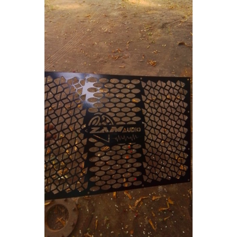 Jual Grill Sound System Custom Ukuran 36,7cm x 14,7cm | Shopee Indonesia